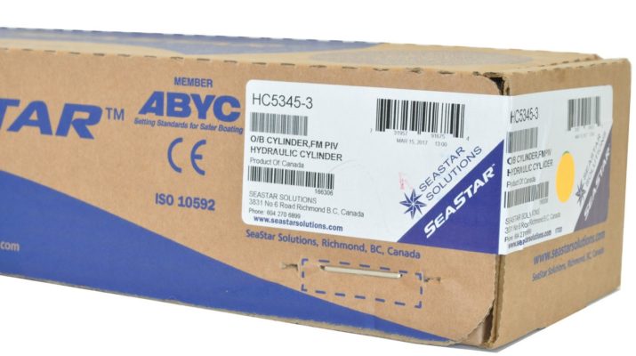 Hydraulikzylinder für Außenborder SeaStar HC5345-3 Frontmontage ...
